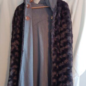 Knight Weave | Jackets & Coats | Knightweave Grey Wfaux Rabbit Fur ...